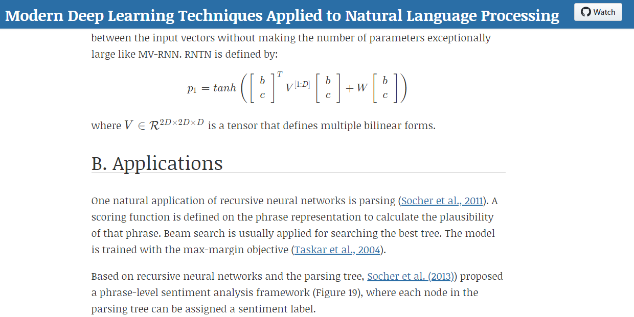 Modern Deep Learning Techniques Applied to Natural Language Processing ... Modern Deep Learning Techniques Applied to Natural Language Processing ...